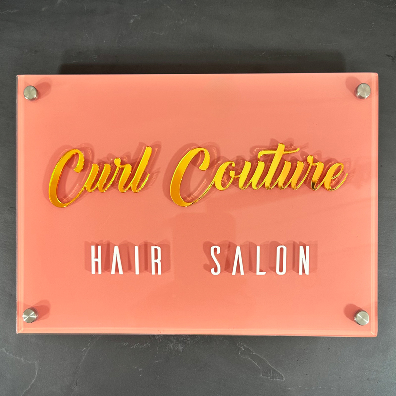 Salon Sign | Salon Decor in Two Colours | MegaImage
